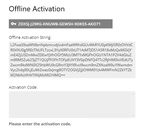 PDFCreator Offline Activation - pdfforge